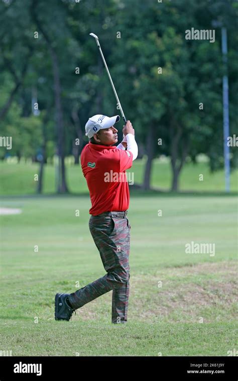 Bangladeshi Professional Golfer Dulal Hossain Take Part At The 7th