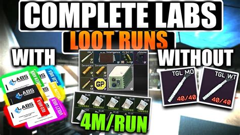 LABS Loot Run Is INSANE Escape From Tarkov LABS Guide YouTube