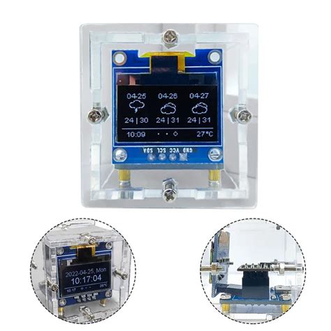 Esp8266 Diy Elektronikus Készlet Órajel Kijelző Wifi Connecth