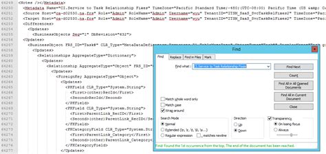 How To Investigate Error With Metadata Package Upgrades During Application Database Upgrade
