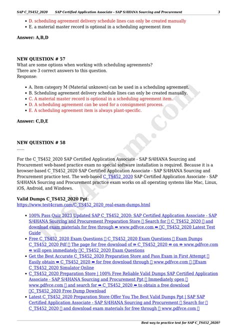 PPT Best Way To Practice Test For SAP C TS452 2020 PowerPoint Presentation ID 12210503