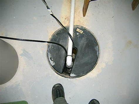 Should A Sump Pump Pit Have Holes On The Bottom For Water To Drain Out Plumbing Reads