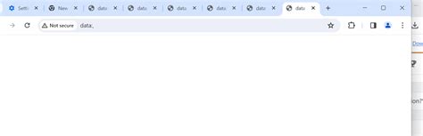 Python 3x Not Secure No Data Block Automation Execution In Chrome