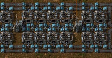 Factorio New Double Lane Electric Furnace Layout Imgur
