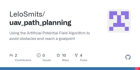 GitHub LeloSmits Uav Path Planning Using The Artificial Potential Field Algorithm To Avoid