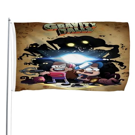 Gravity Falls Flag Perfect For Outdoor Decoration Can Be Hung Indoors