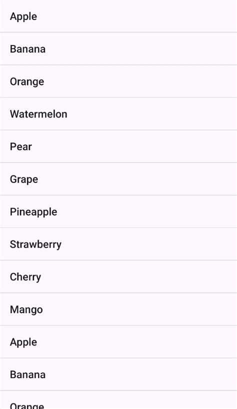 【android】listview与recyclerview的基础使用 技术栈 【android】listview与recyclerview的基础使用 技术栈