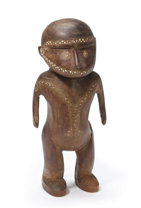 Bonhams Massim Figure Milne Bay Province Papua New Guinea