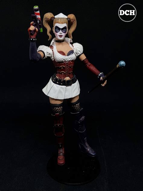 Figure Specs Batman Arkham Asylum Series 1 Harley Quinn Dc Collectibles Hunter