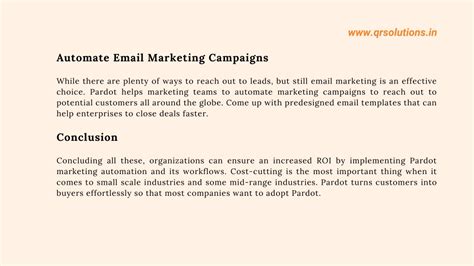 Ppt Pardot Marketing Automation Tool To Generate Roi Powerpoint Presentation Id 12048904