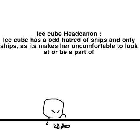 Making Random Headcanons For Every Character In Bfb Cuz Im Bored Day 51 Ice Cube R