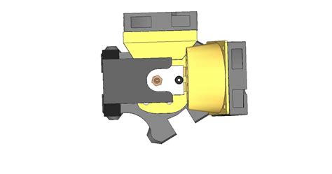 Kossel Magnetic Z Probe Mount With Zero X Y Offset To Avoid Effector Tilt Problems Errors