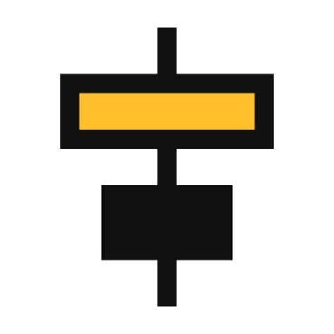 Alignment Object Align Center Middle Vertical Page Icon