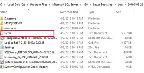 Folders To Check For Errors In Sql Patching Or Installation