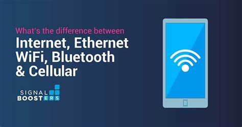 The Difference Between Internet Ethernet Wifi And Cellular