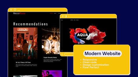 Do Custom Html Css Javascript Bootstrap Responsive Website By Kyllyg18 Fiverr