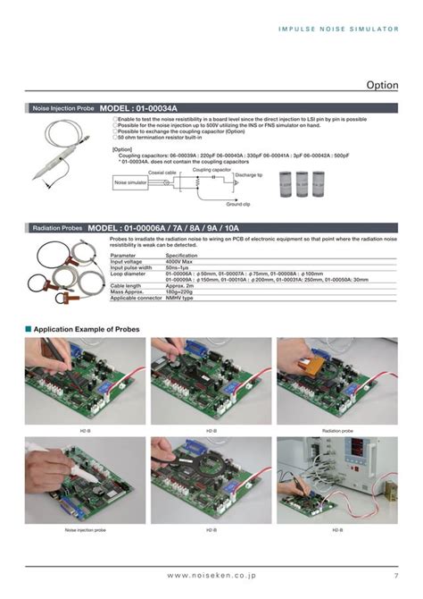 Noiseken Ins220 Impulse Noise Simulator Denkei Pdf Home Appliances Home And Garden