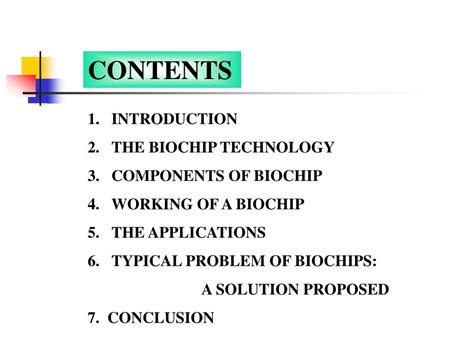 Ppt The Bio Chips Powerpoint Presentation Free Download Id 2189036