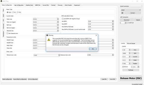 Vesc X Firmware And Enertion Bldc Tool Dont Work Esk8 Electronics