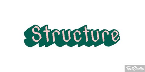 Structure Word Animated  Logo Designs