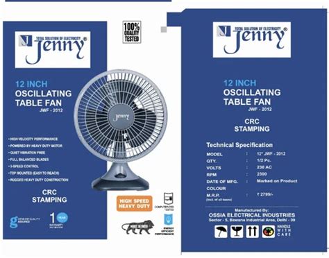 12 Inch Oscillating Table Fan At Rs 900 In New Delhi Id 2853361797730 12 Inch Oscillating Table Fan At Rs 900 In New Delhi Id 2853361797730