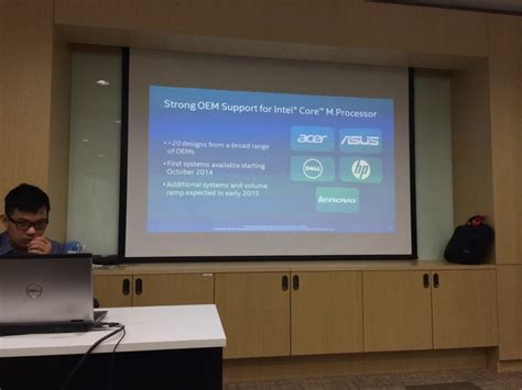 Event Coverage Intel Launches The New Core M Processor For 2 In 1 Devices