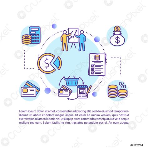 Banking System Analytics Concept Icon With Text Stock Vector 2626284