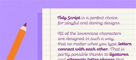 Tidy Script Styles Indian Type Foundry