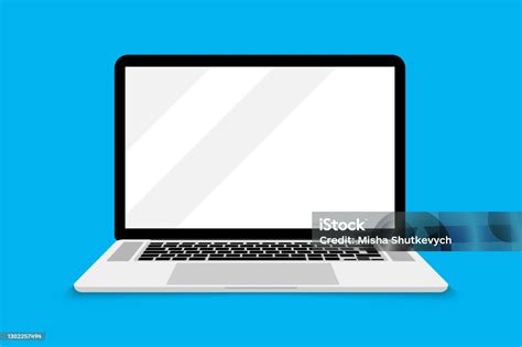 노트북 노트북은 색상 배경으로 전면 보기를 조롱 컴퓨터 화면입니다 빈 화면이있는 노트북 컴퓨터 컴퓨터에 빈 복사 공간 기술 가제트 어떤 목적을 위한 훌륭한 디자인 공란에