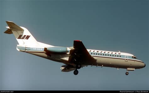 Aircraft Photo Of Se Dgn Fokker F28 4000 Fellowship Linjeflyg 614412