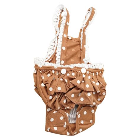 Adjustable Pet Sanitary Pants Suspenders Menstruation Shorts Dog