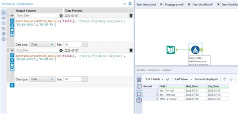 Solved Extracting Date Format 1st 7th July Alteryx Community