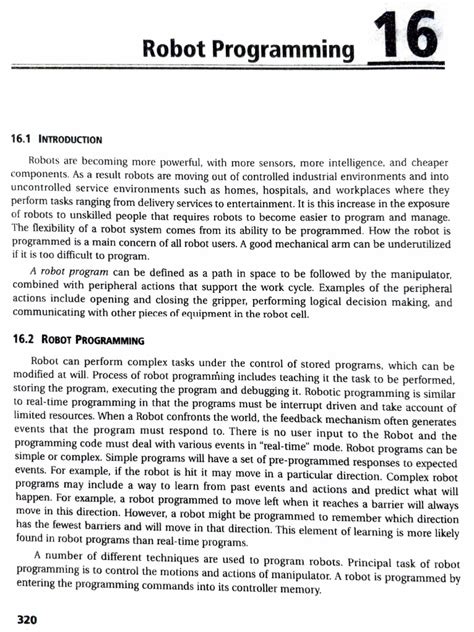 robot programming pdf computer programming robot