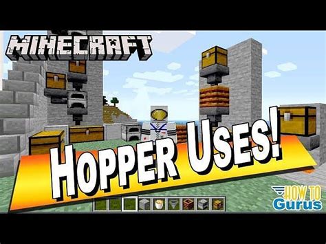 How To Easily Use Hoppers In Minecraft Version