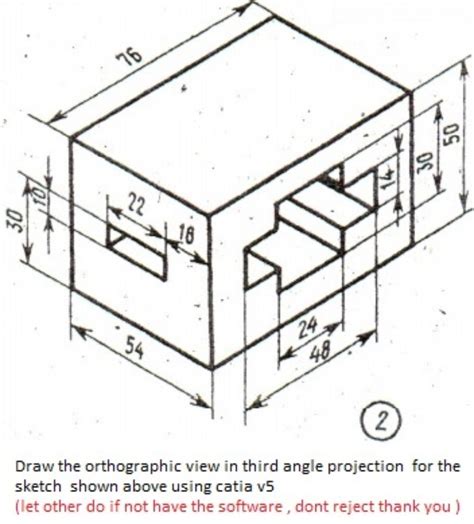 3rd Angle Orthographic Projection