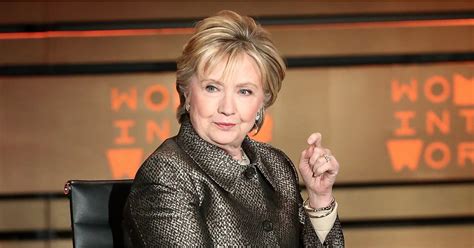 Hillary Clintons Silver Jacket For Post Election Interview Popsugar