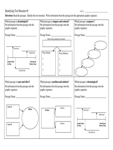 Free Identifying Text Structure Worksheet Answers Download Free Identifying Text Structure