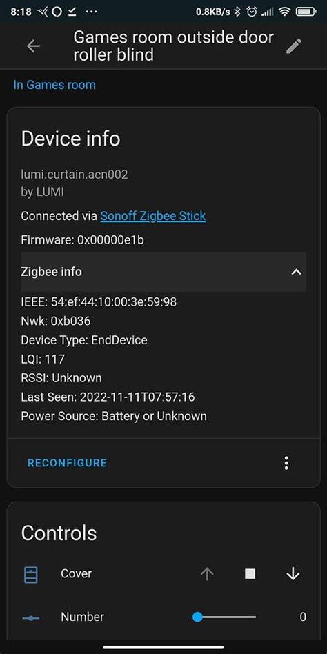 Two Identical Aqara E1 Blind Chain Motors One Works One Doesnt Zigbee Home Assistant