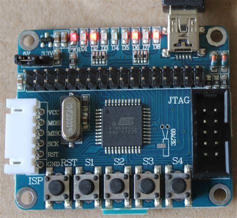 Dqsoft Jy Mcu Minimum Avr System Board Introdução