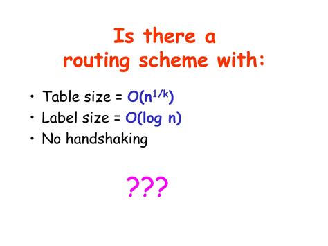 ppt compact routing schemes powerpoint presentation free download id 9190126