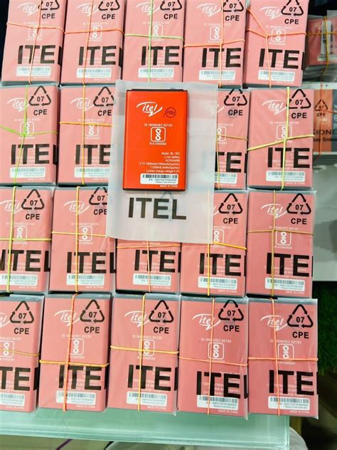 Itel Og Battery Best Quality Without Garranty Battery Type Lithium Ion Battery Capacity