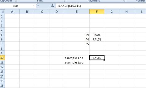 How To Use Exact Functions In Excel Spreadsheets [tip] Dottech