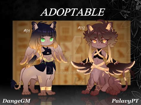 [ Adopt ] Chibi Sphinx Closed Auction By Dangegm On Deviantart