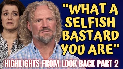 Sister Wives Highlights From The Look Back Part 2 Season 18 Daily News