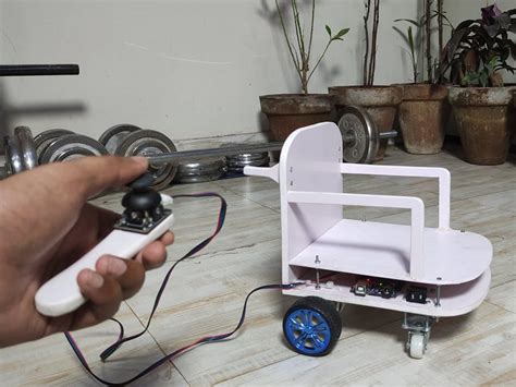 Joystick Controlled Wheelchair Using Arduino And L298 Motor 50 Off