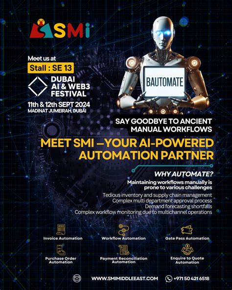 Smi Technology Llc On Linkedin Automation Ai Businessautomation Digitaltransformation…