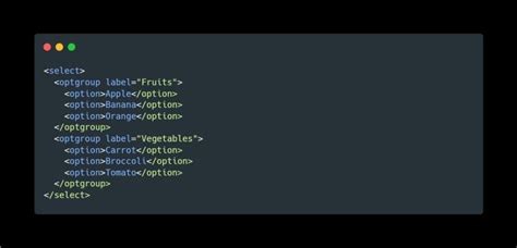 Serhii Shyshkin On Linkedin Htmltips Webdevelopment Optgroup Dropdownmenus Userexperience