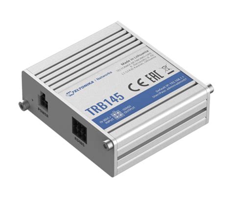 Industrial Rs485 4g Lte Gateway Trb145 Brand Embsys Inr 9 250 Piece By Embsys Technologies