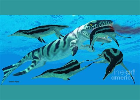 Dakosaurus Art Pixels