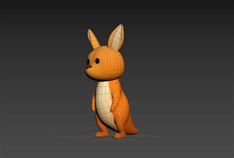 Character313 Kangaroo 3d Model Turbosquid 2214575